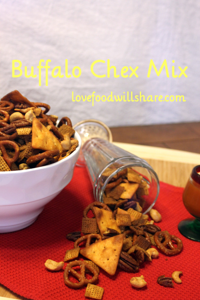 Buffalo Chex Mix - Love Food, Will Share
